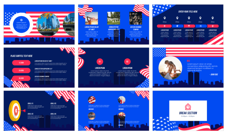 Patriot Day Free Google Slides Theme and PowerPoint Template