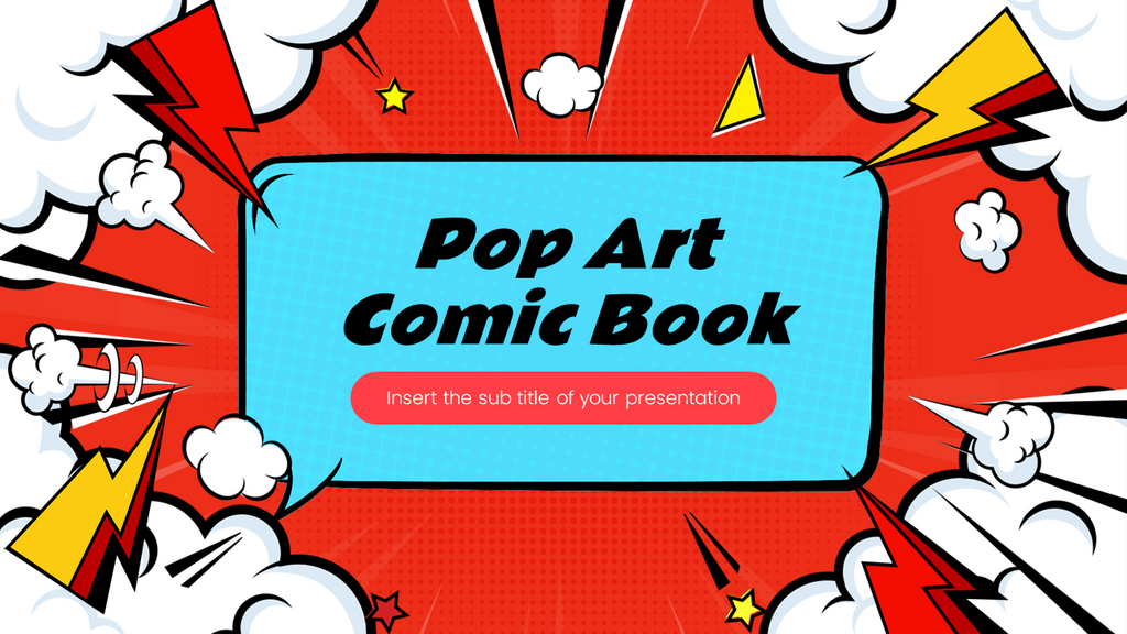 Pop art - Free Powerpoint templates and Google Slides themes