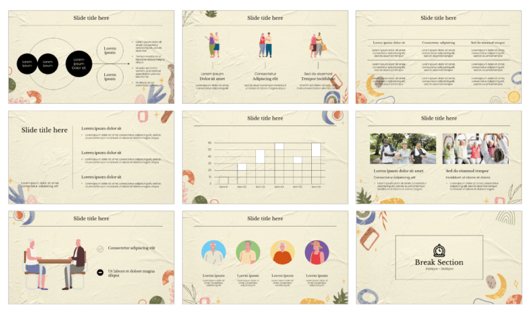 Senior Citizens Free Google Slides Theme PowerPoint Template