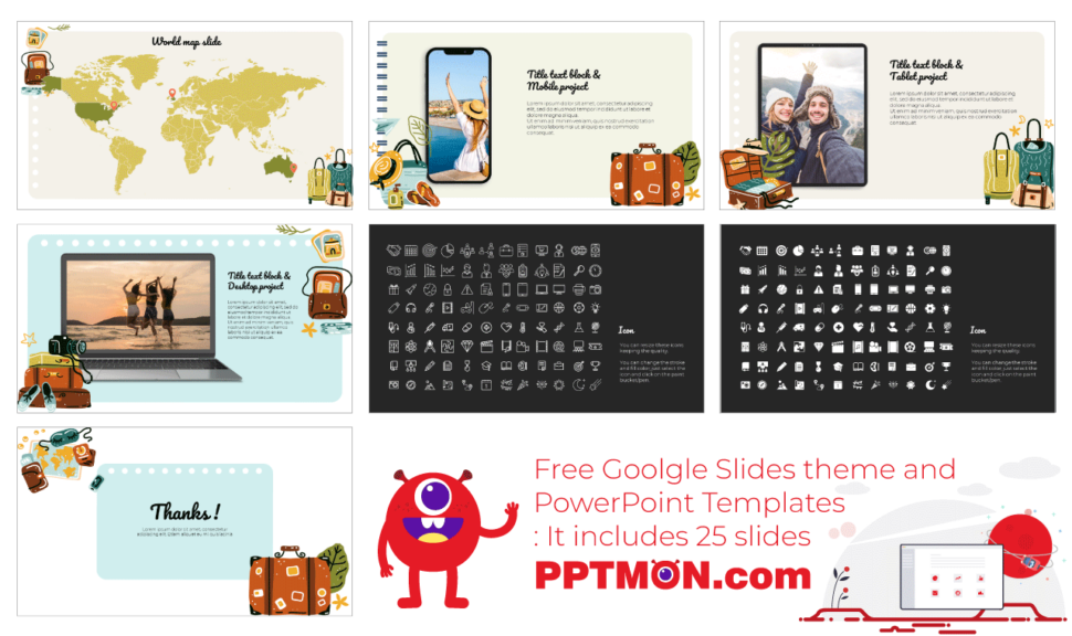 World Tourism Day Free Google Slides and PowerPoint Template