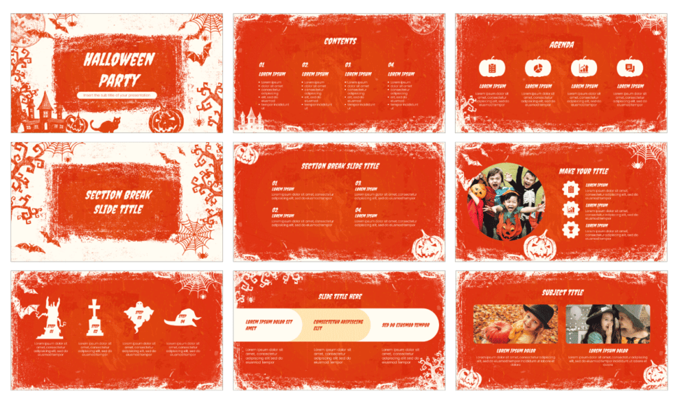 Halloween Party Free Google Slides Theme PowerPoint Template