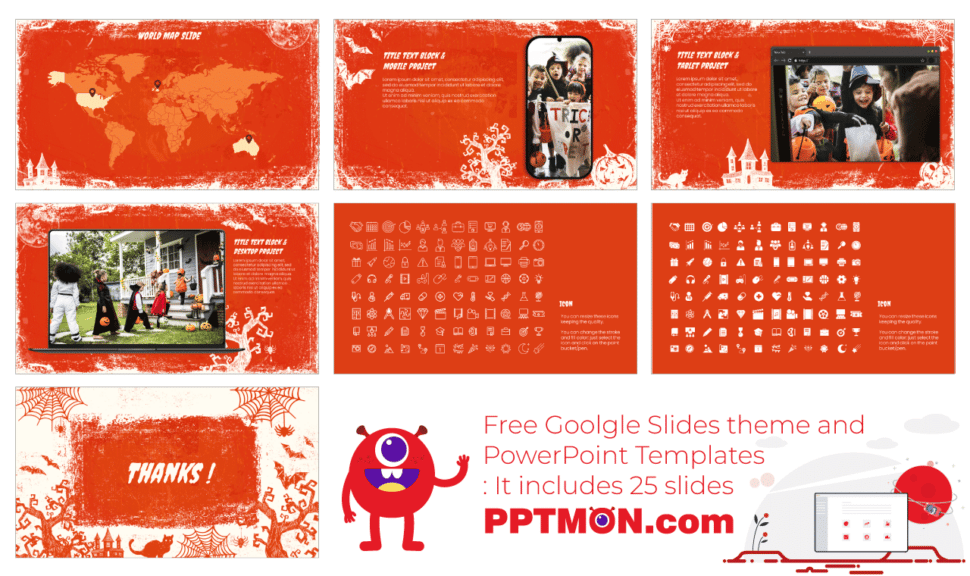 Halloween Party Free Google Slides Theme PowerPoint Template