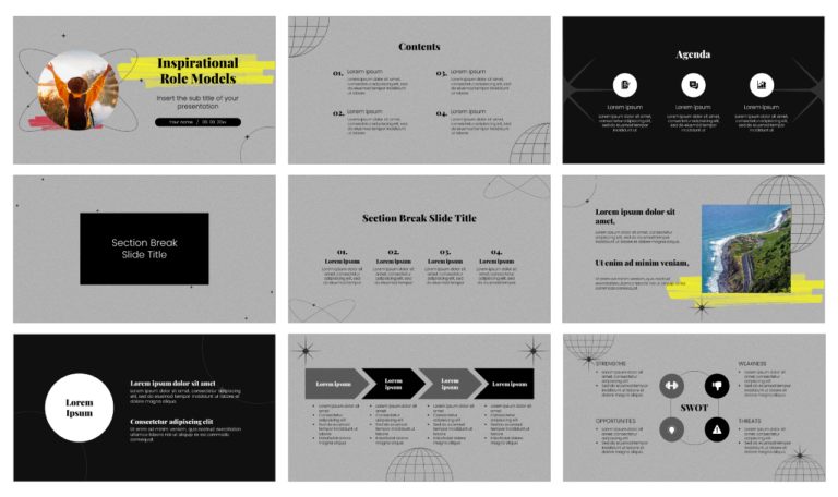 Inspirational Role Models Free Google Slides PowerPoint Template