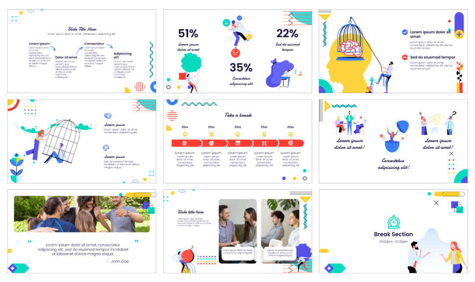 Mental Health Day Free Google Slides PowerPoint Template