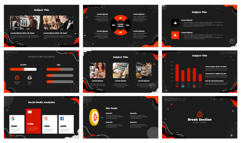 Black Friday Deals Free Google Slides and PowerPoint Template