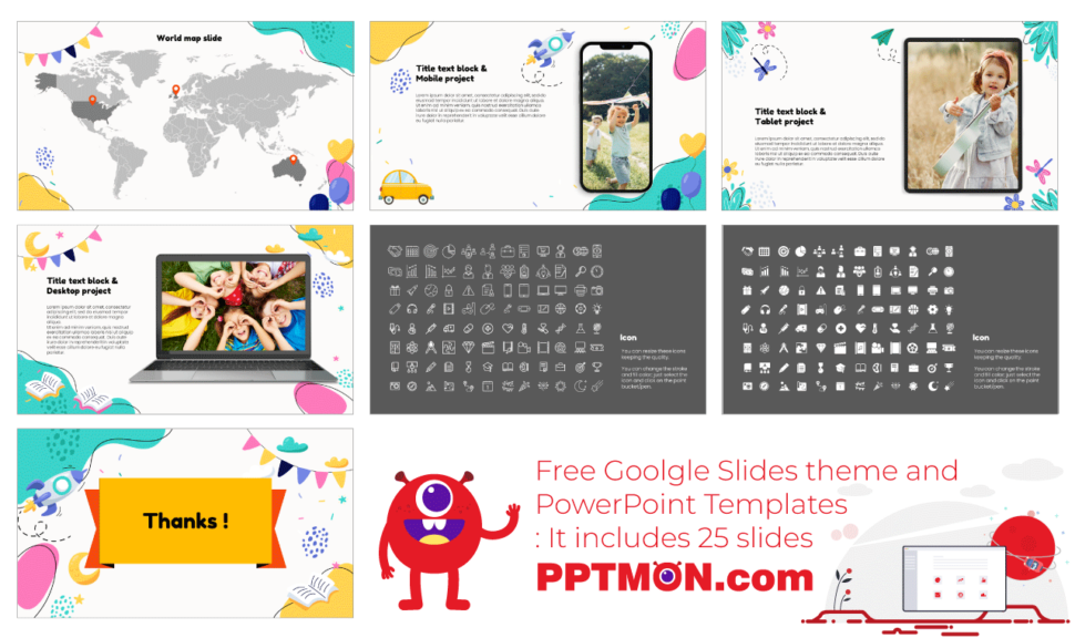 Universal Children's Day Free Google Slides PowerPoint Template