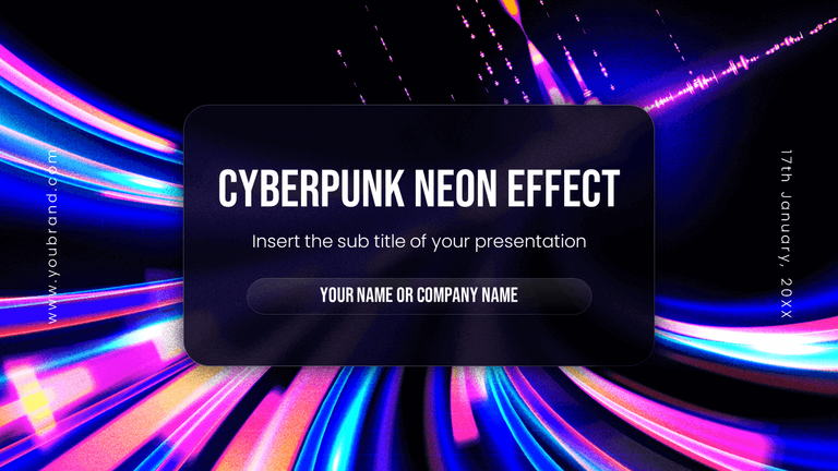 Cyberpunk - Free Powerpoint templates and Google Slides themes