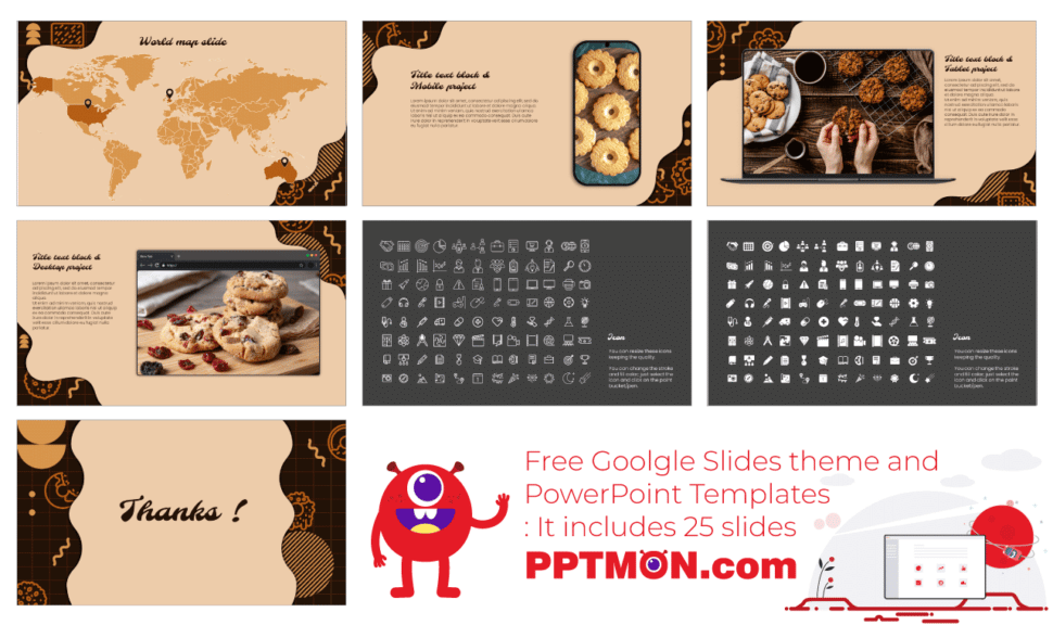 National Cookie Day Free Google Slides and PowerPoint Template