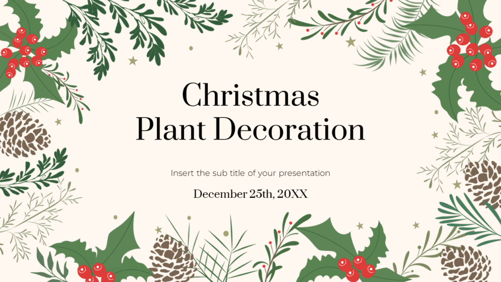 Decoration - Free Powerpoint templates and Google Slides themes