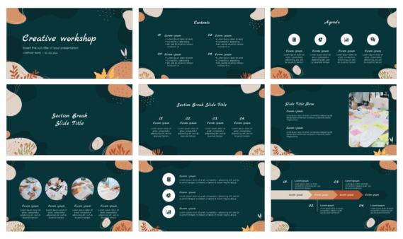 Creative Workshop Free Google Slides PowerPoint Template