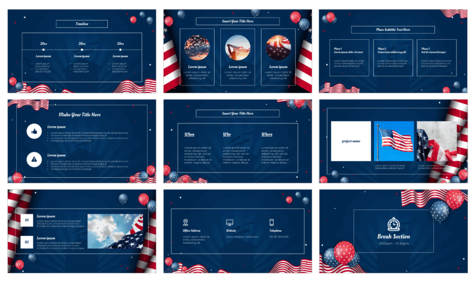 Martin Luther King Jr Day Free Google Slides PowerPoint Template