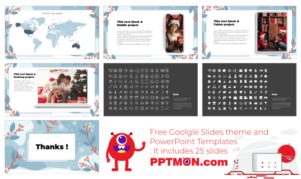 Winter Season Sales Free Google Slides PowerPoint Template