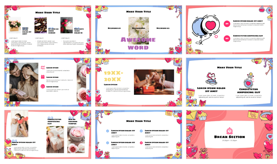 Be My Valentine Free Google Slides Theme PowerPoint Template