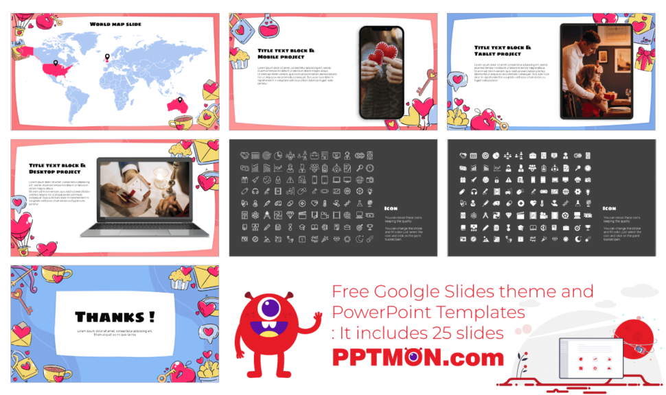 Be My Valentine Free Google Slides Theme PowerPoint Template