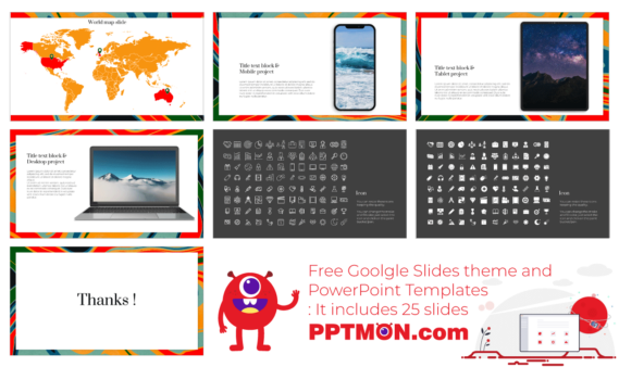 Groovy Organic Shapes Free Google Slides PowerPoint Template