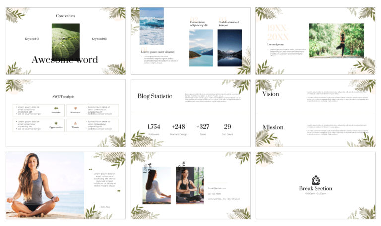 Human Spirit Free Google Slides Theme and PowerPoint Template