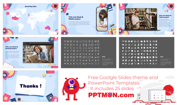 Reading Workshop Google Slides Theme PowerPoint Template