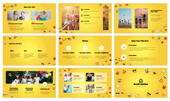 Share a Smile Free Google Slides Themes PowerPoint Templates