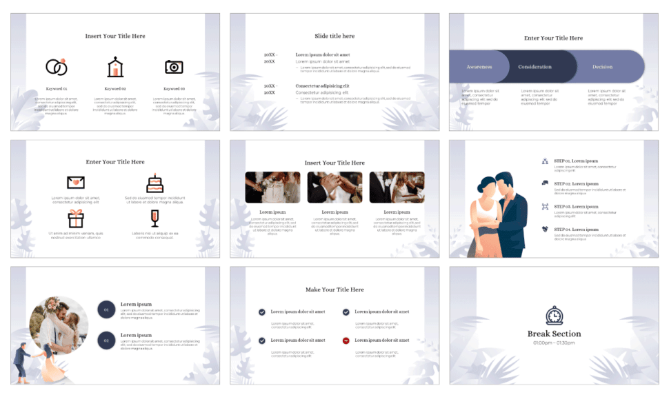 World Marriage Day Google Slides Theme PowerPoint Template