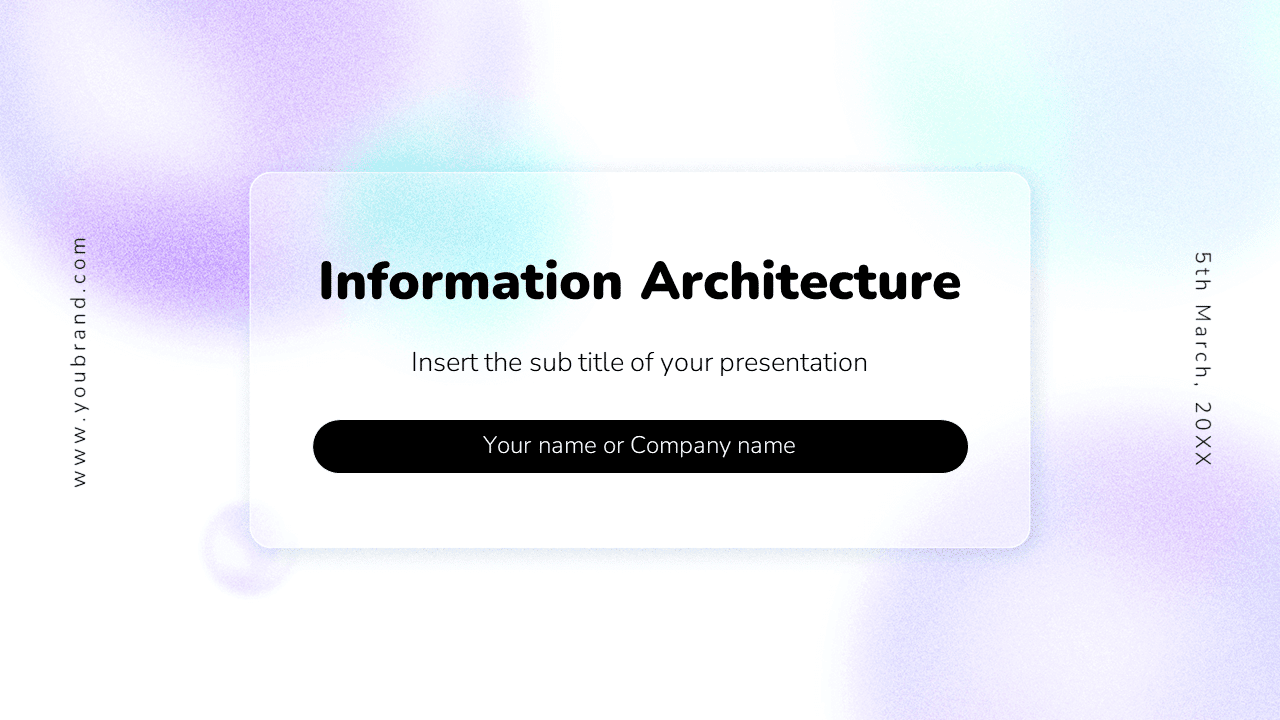 Information Architecture Free Google Slides PowerPoint Template