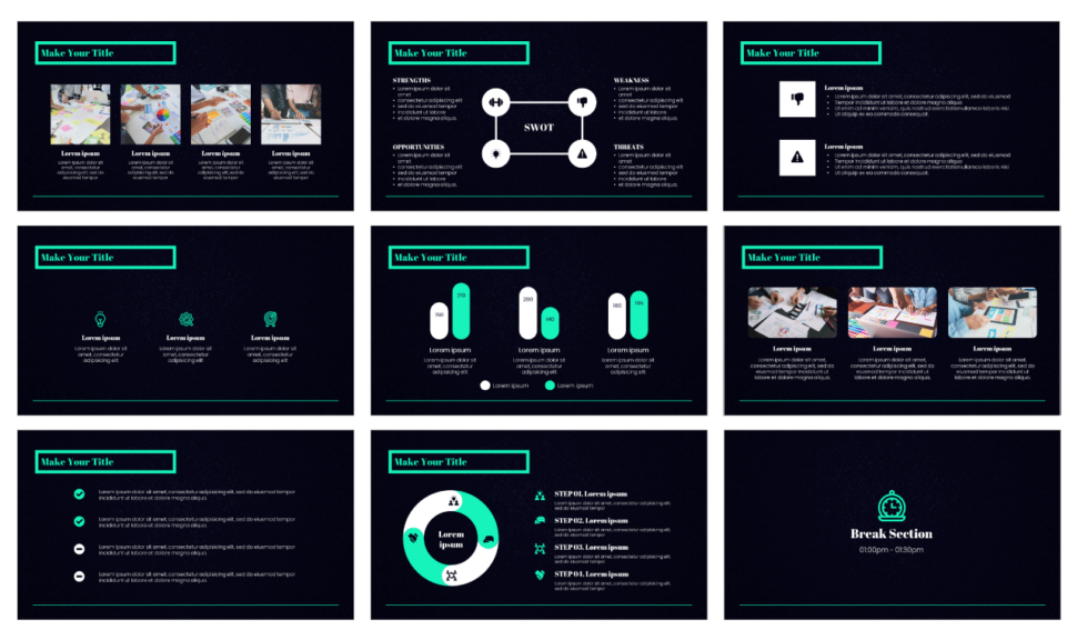 Simple Consulting Report Free Google Slides PowerPoint Template