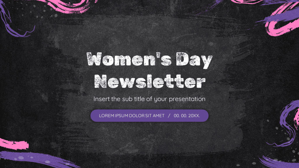 Women - Free Powerpoint templates and Google Slides themes