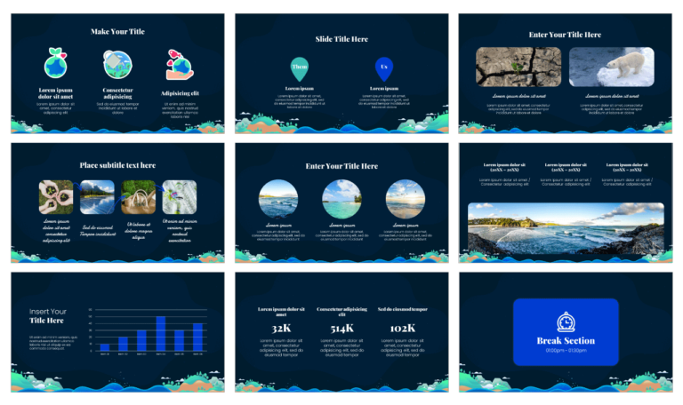 World Water Day Free Google Slides Theme PowerPoint Template