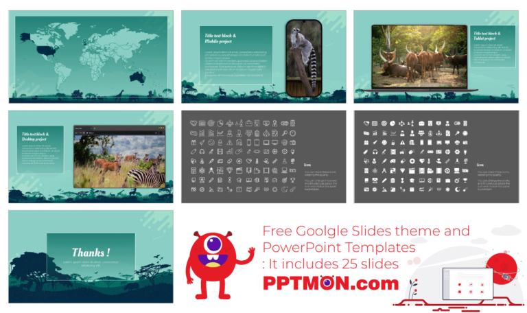 World Wildlife Day Google Slides Theme PowerPoint Template
