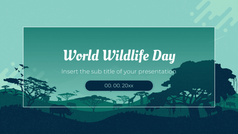 Green Tone Templates - Free Powerpoint Templates Google Slides theme