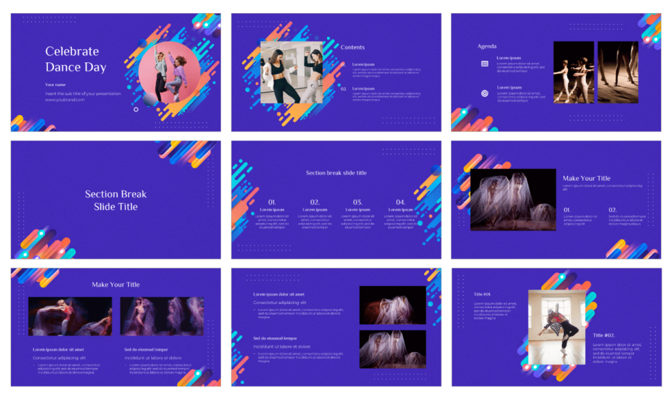 Celebrate Dance Day Free Google Slides PowerPoint Template