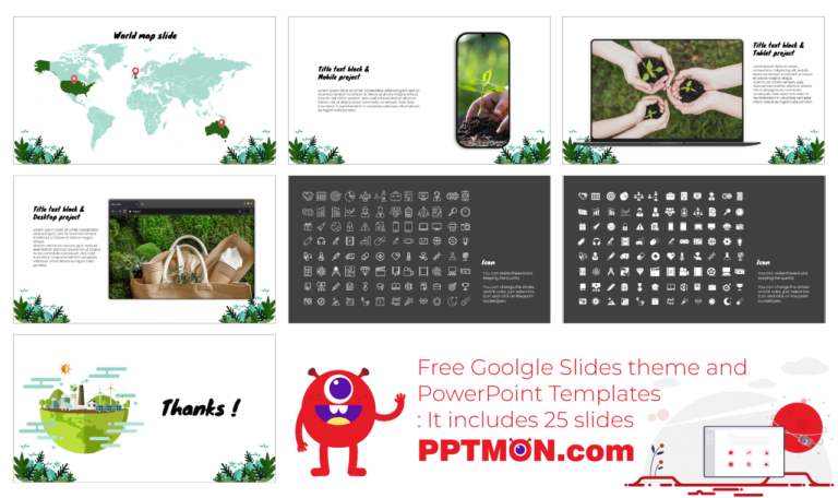 Environmental Issues Google Slides Theme PowerPoint Template