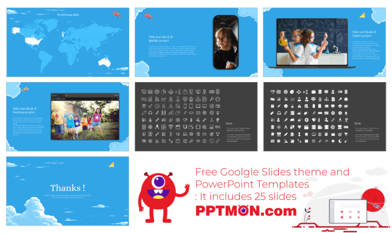 Look at the Sky Free Google Slides Themes PowerPoint Templates