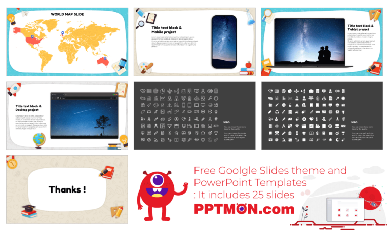 Classroom Rules for Students Google Slides PowerPoint Template