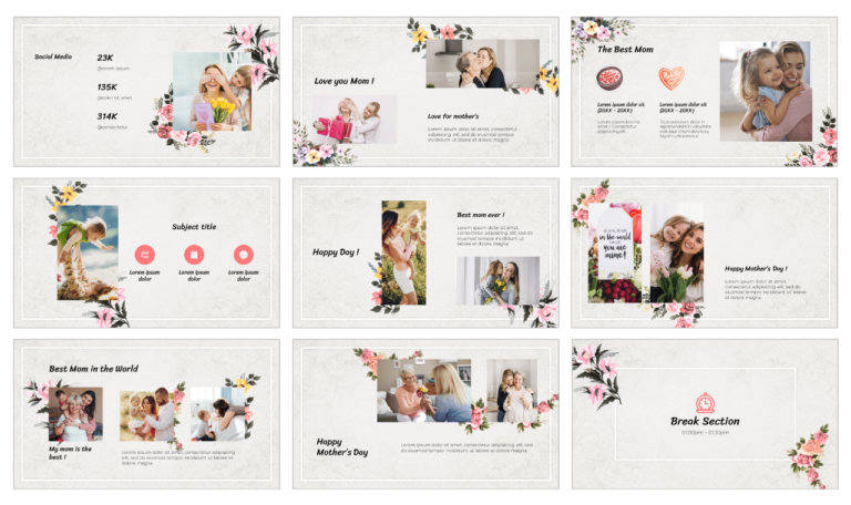 Mother's Day Free Google Slides Theme and PowerPoint Template
