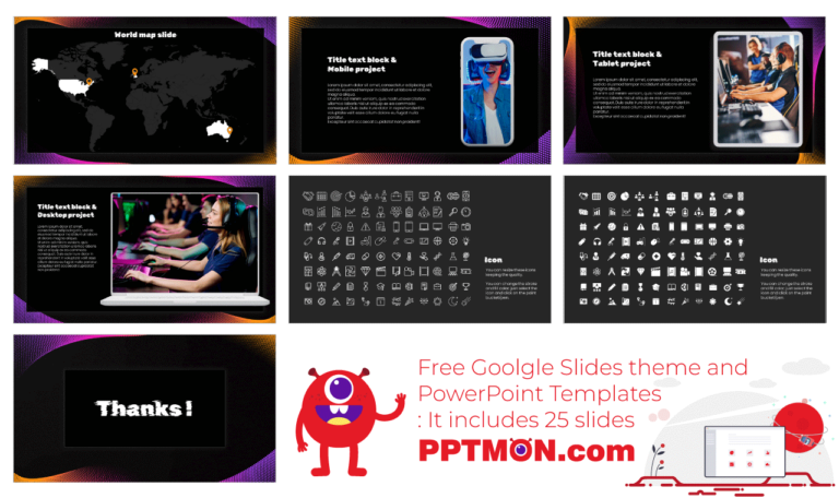 Streaming Platforms Free Google Slides PowerPoint Template