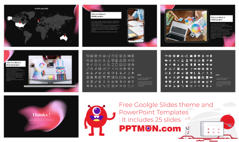 Shades That Inspire Free Google Slides PowerPoint Template