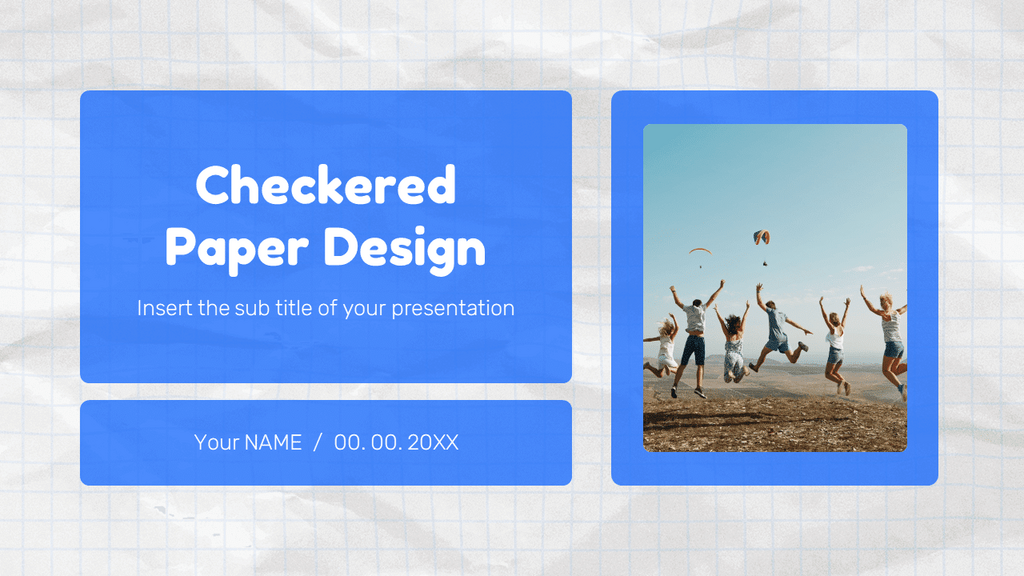 Crumpled paper - Free Powerpoint templates and Google Slides themes