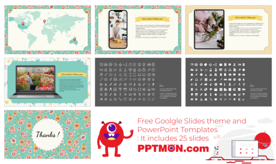 Happy Greeting Card Design Google Slides PowerPoint Template
