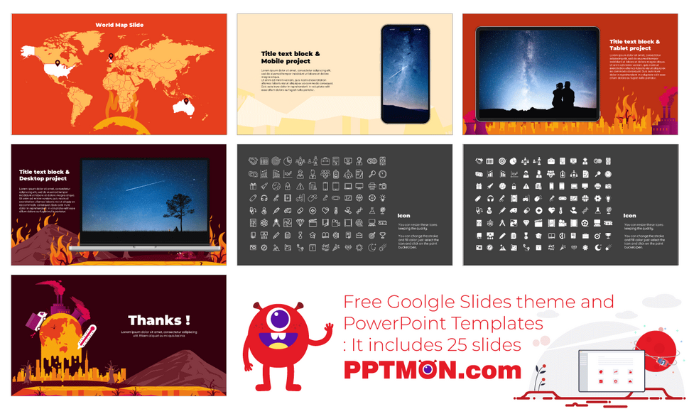 Era of Global Boiling Free Google Slides PowerPoint Templates