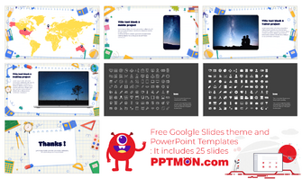 First Day of School Free Google Slides PowerPoint Templates