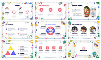 First Day of School Free Google Slides PowerPoint Templates