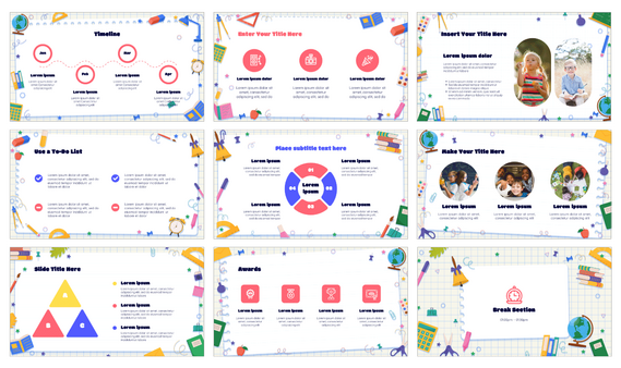 First Day of School Free Google Slides PowerPoint Templates