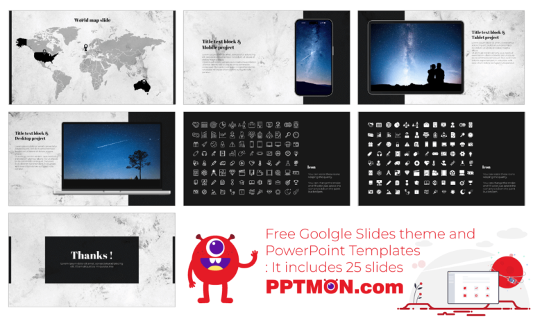 Marble Pitch Deck Google Slides Themes PowerPoint Templates