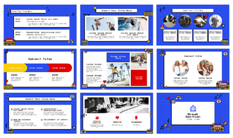 Retro Pixel Radio Presentation Free Google Slides Templates