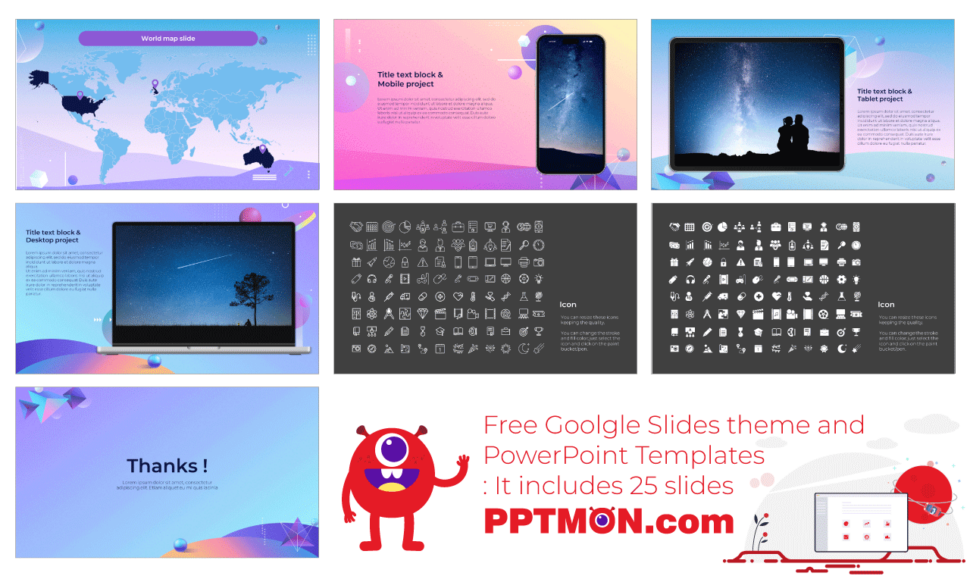 Science Education Center Google Slides PowerPoint Templates