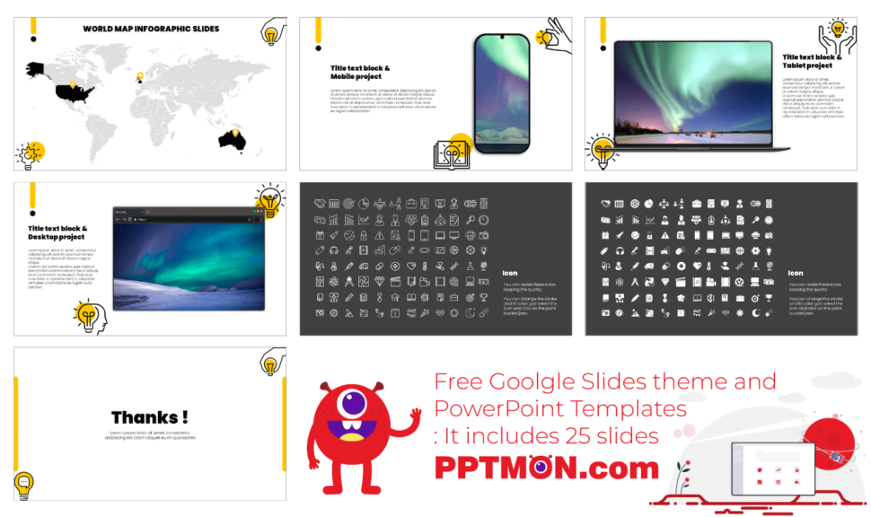 Simple Ideas and Tips Google Slides Theme PowerPoint Template