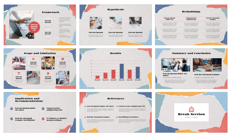 Torn Paper Free Google Slides Themes and PowerPoint Templates