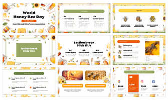 World Honey Bee Day Presentation Free Google Slides Templates