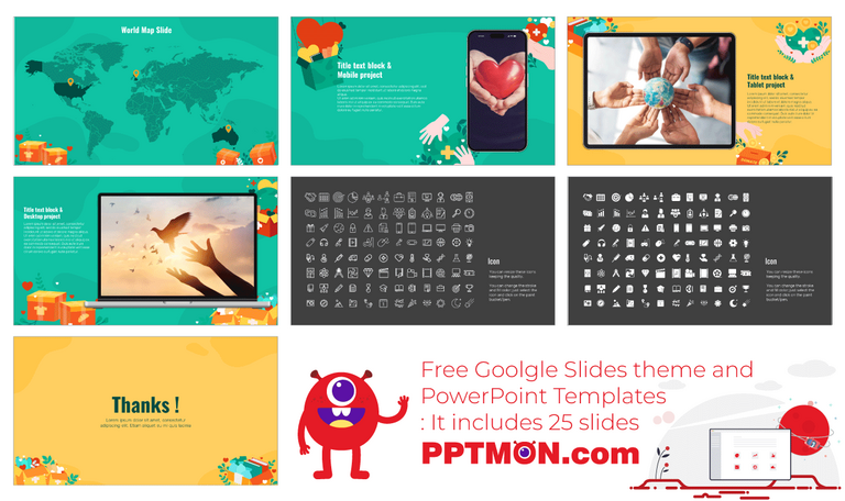 World Humanitarian Day Newletter Free Google Slides Templates