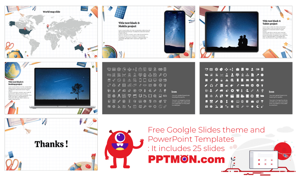 Back to School Activities Free Google Slides PowerPoint Templates
